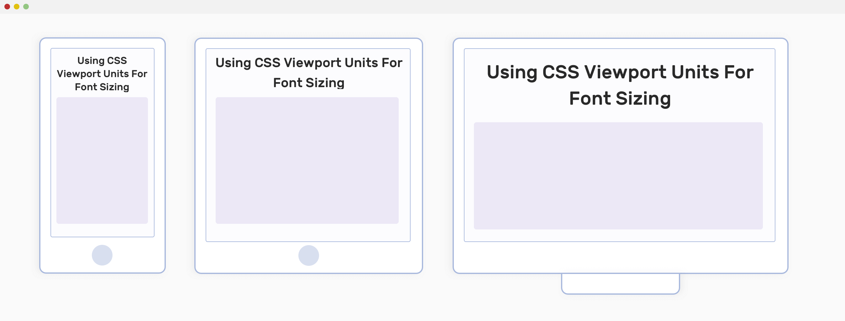 CSS Viewport Units